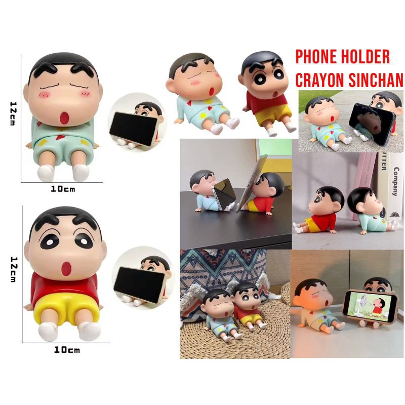 Jual STAND HOLDER HP CRAYON SHINCHAN CRAYON SHINCHAN LAZY PHONE HOLDER ...