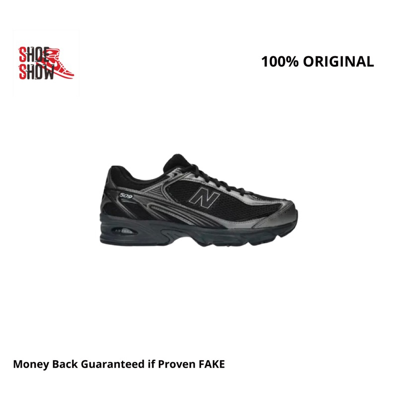 Jual New Balance 509 E1 Black (100% ORIGINAL) | Shopee Indonesia