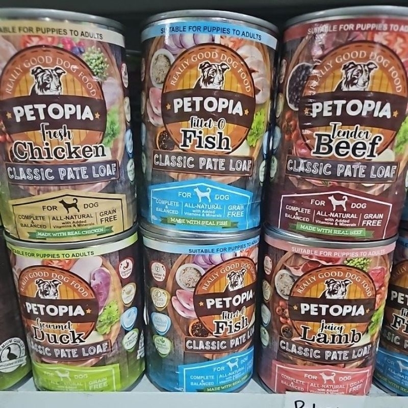 Jual PETOPIA KALENG DOG PET FOOD PUPPY PUPPIES ADULT ANJING ANAK ANAKAN ...