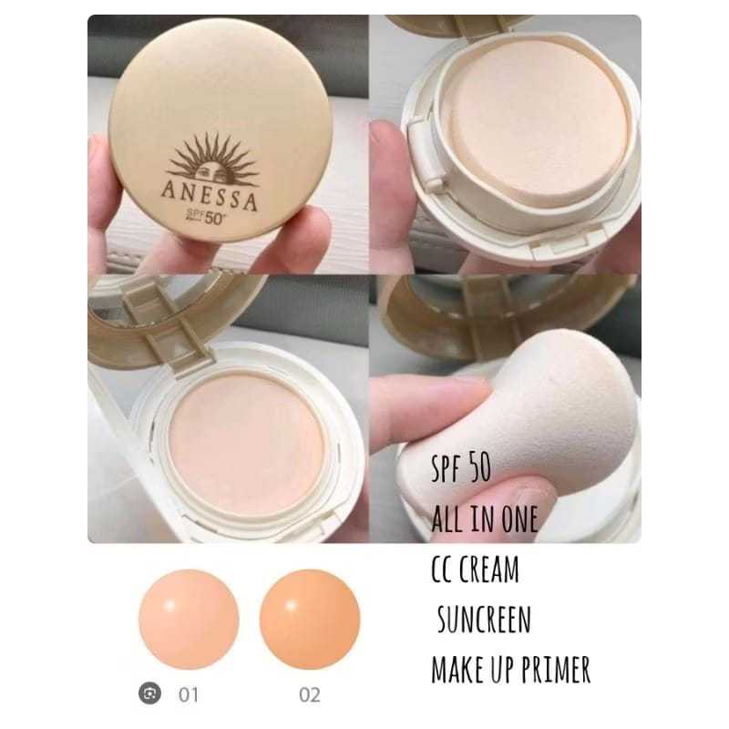 Jual laristerus79 ANESSA CUSHION sunscreen spf 50 origilan japan jastip ...