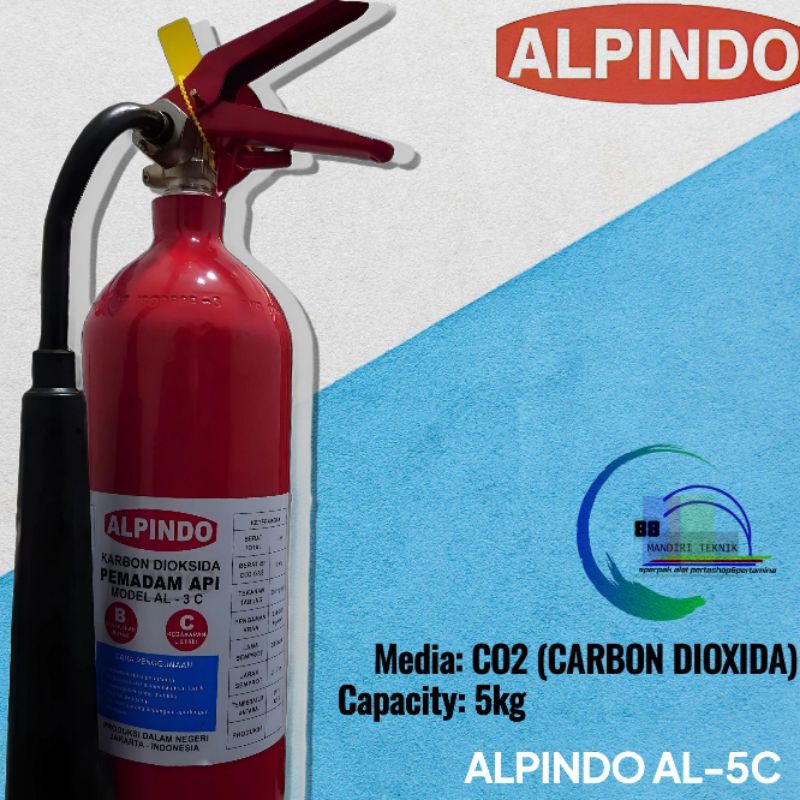 Jual apar alpindo 5 kg CO2 | Shopee Indonesia