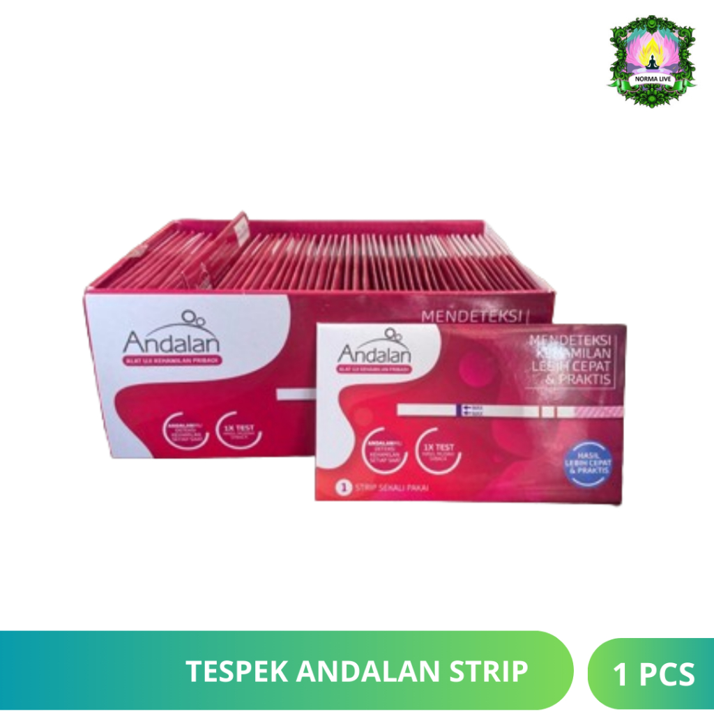 Jual Andalan Strip Pregnancy Test Kit Test pack Kehamilan 10 Pcs ...
