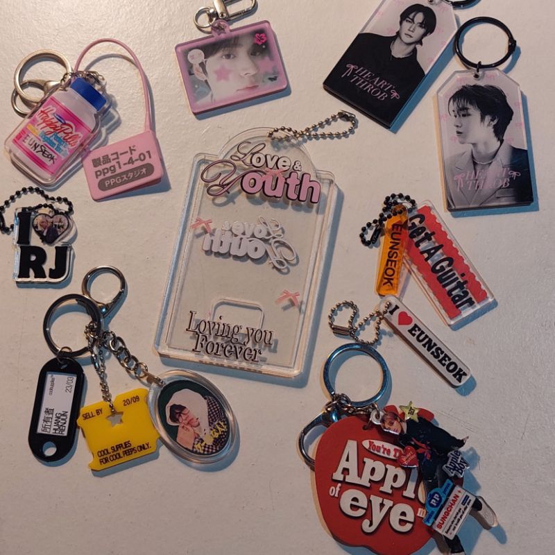 Jual preloved keychain kpop nct dream & riize ppg studio ellstudio ...