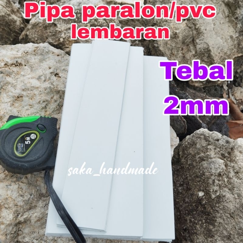 Jual PIPA PARALON/PVC LEMBARAN TEBAL 2mm | Shopee Indonesia