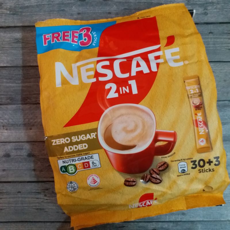 Jual Nescafe Coffee No Sugar 2in1 Papparich Singapore | Shopee Indonesia