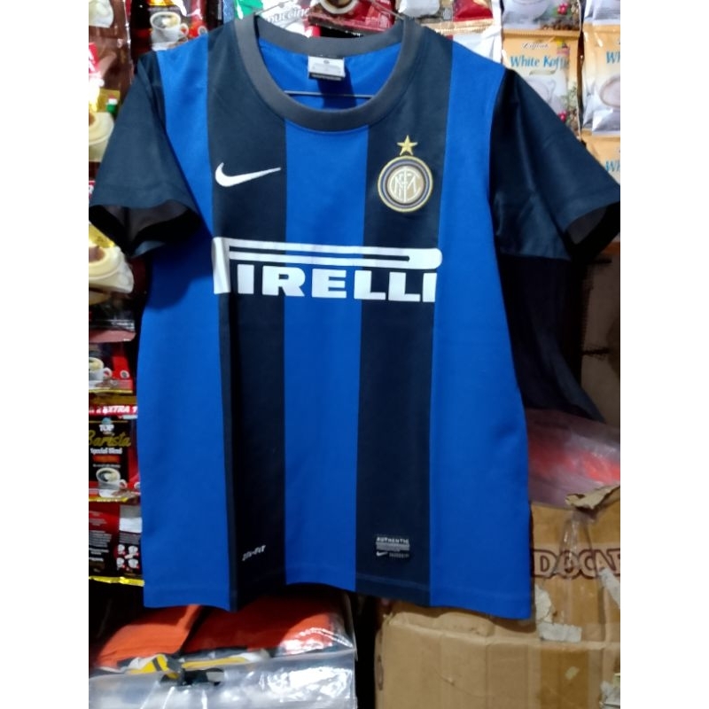 Jual Jersey original int Milan home anak | Shopee Indonesia