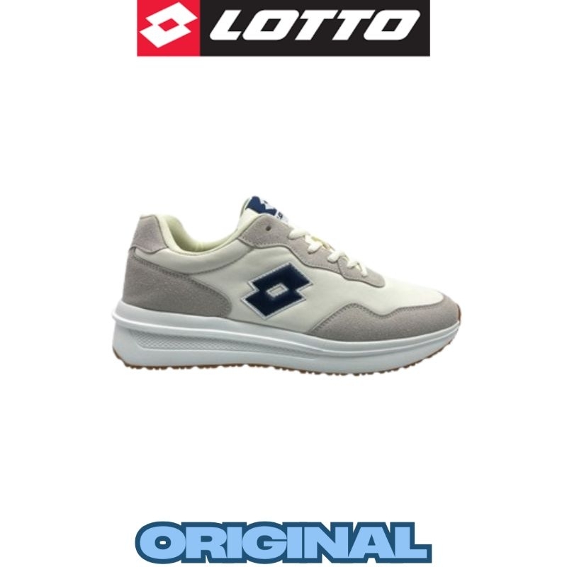 Jual Sepatu Lotto Accadia Beige Men's Original | Shopee Indonesia