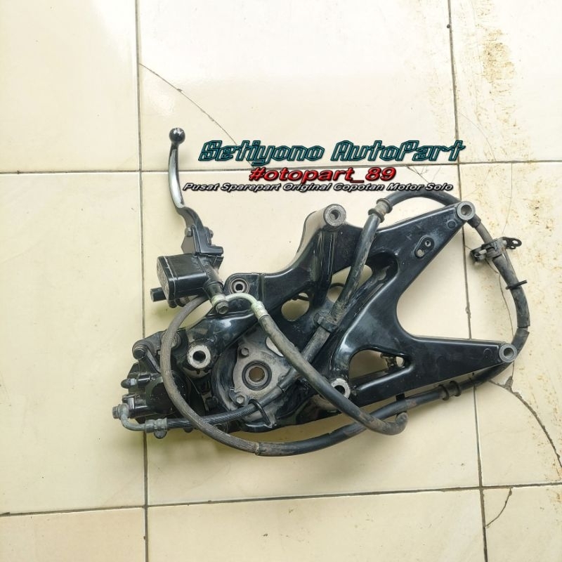 Jual ARM Nmax All New B6H Dan Rem Belakang Bahan Dobel Shock Dan Cakram ...