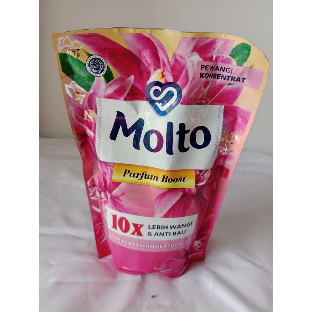 Jual Molto Pelembut & Pewangi Pakaian Softener Konsentrat Parfum Boost 650 mL | Shopee Indonesia