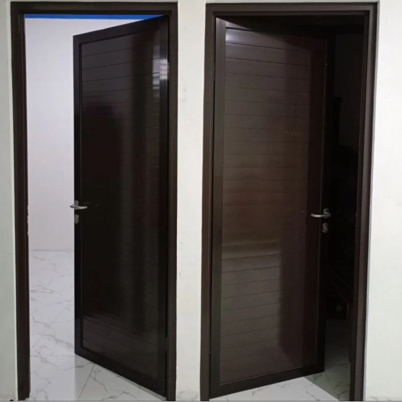 Jual Pintu Full Aluminium Spandrel Double | Shopee Indonesia