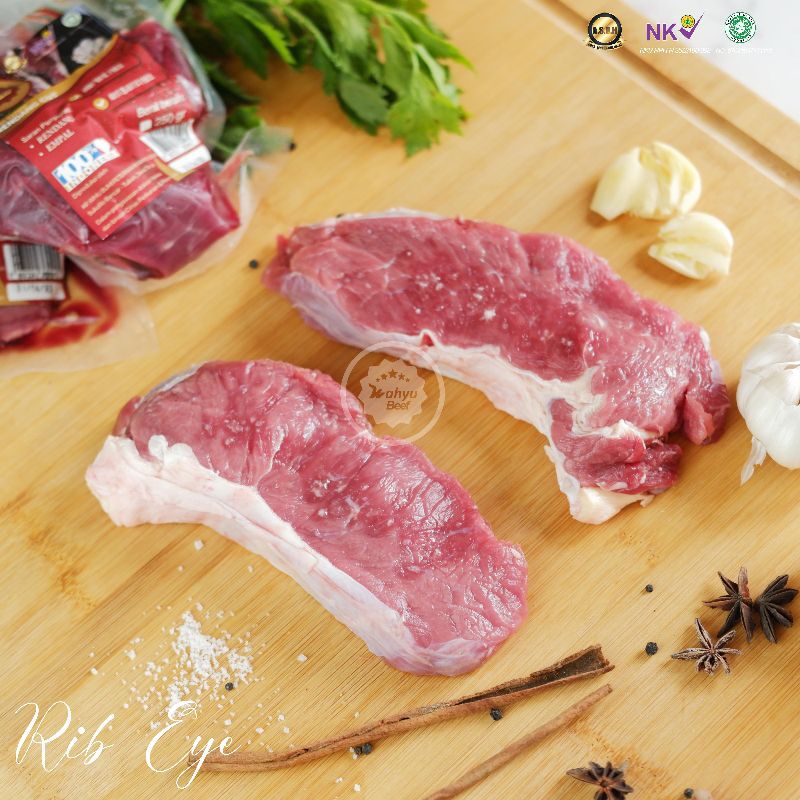 Jual RIB EYE CUT DAGING SAPI ORGANIK WAHYU BEEF 500GR | Shopee Indonesia