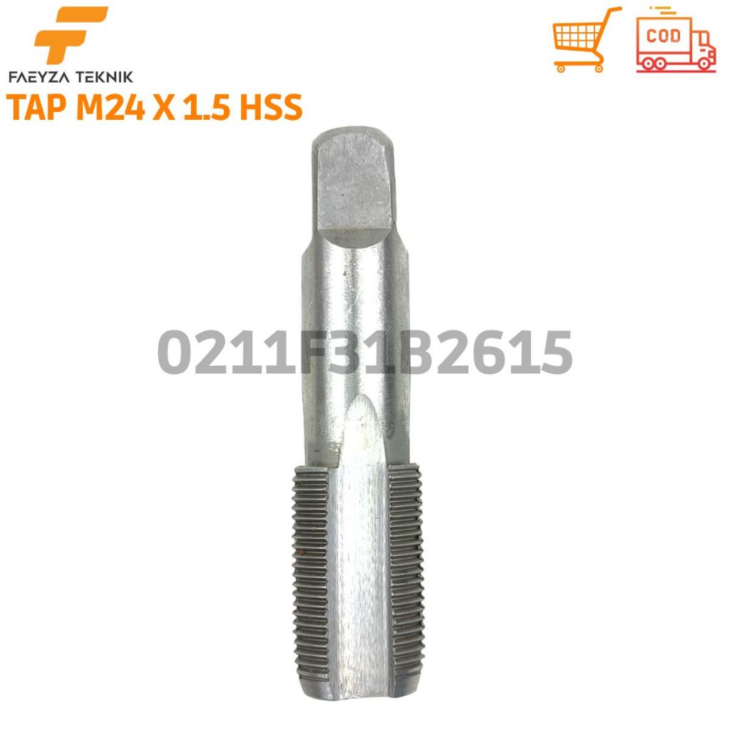Jual Hand Tap M24 x 1.5 Tap Manual HSS Bukan OSG Yamawa Guhring | Shopee Indonesia