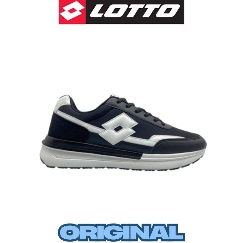 Jual Sepatu Lotto Boston Black Men's Original | Shopee Indonesia