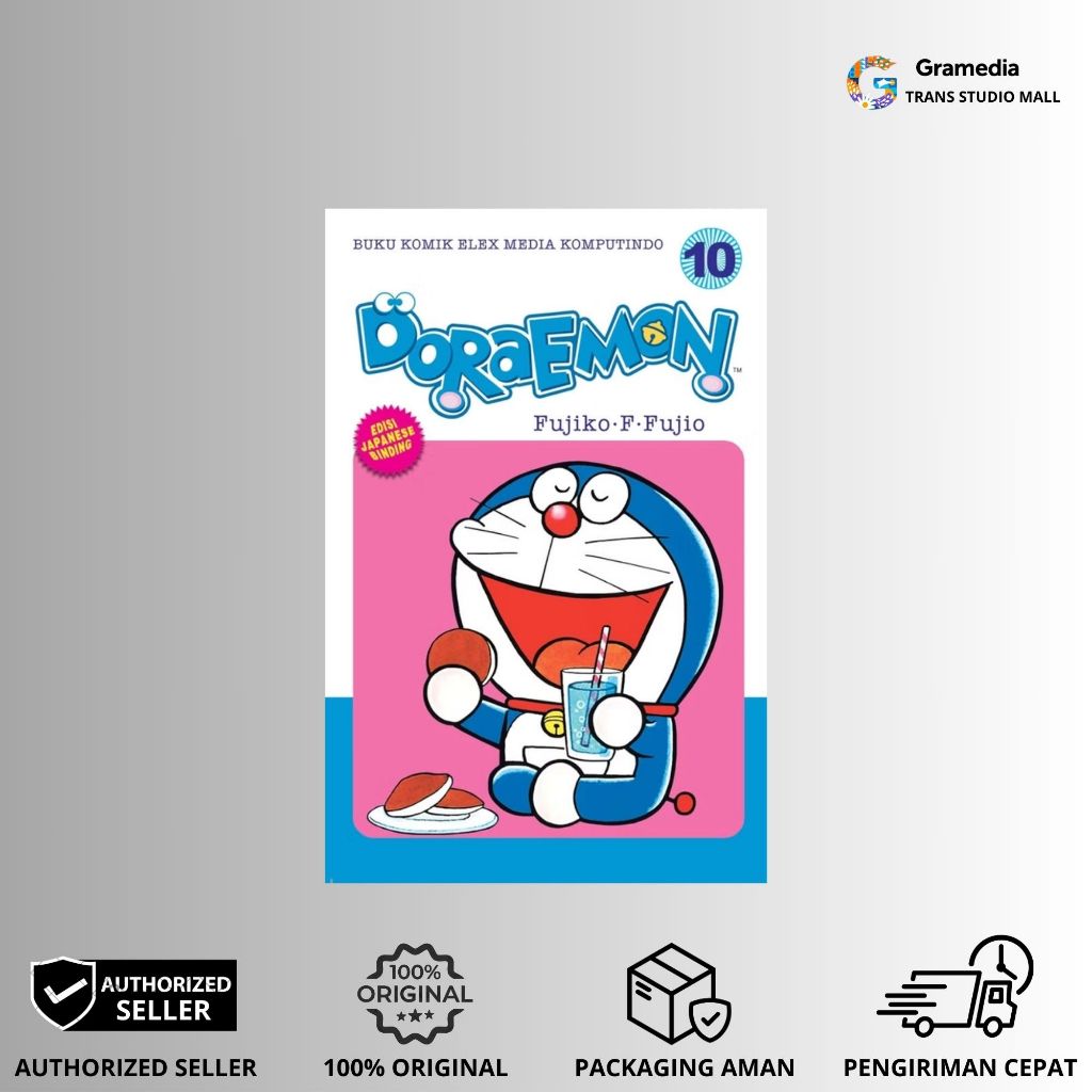 Jual Gramedia Bandung TSM - Buku Best Seller BB20 ORI - Doraemon 10 ...