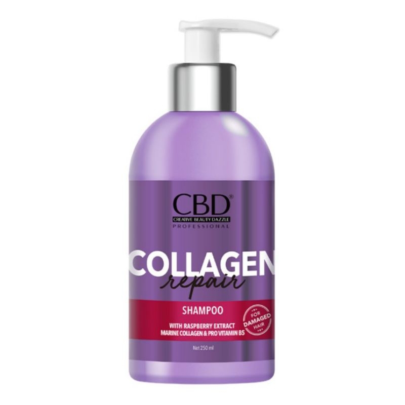 Jual CBD Collagen Repair Sampo untuk Rambut Rusak 250 ml | Shopee Indonesia