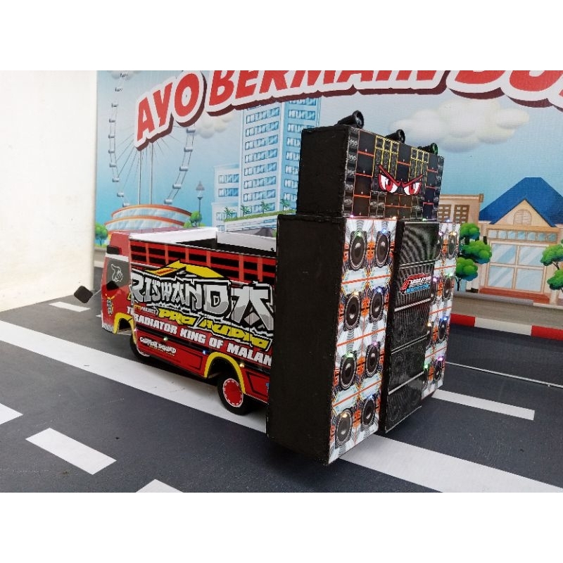 Jual MINIATUR TRUCK SOUND SYSTEM/MINIATUR SOUND SYSTEM BREWOG AUDIO ...