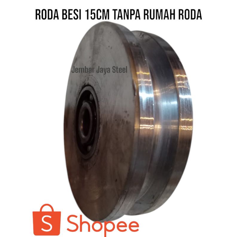 Jual Roda Pintu Super Jumbo Premium 15cm Tanpa Rumah Roda Ornamen Pintu ...