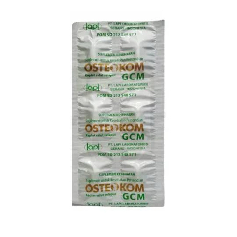 Jual Osteokom GCM 6 tablet | Shopee Indonesia
