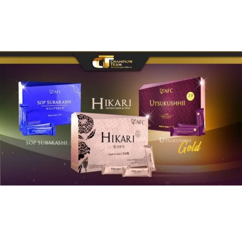 Jual suplemen vitamin biru//ungu gold// hikari box segel | Shopee Indonesia
