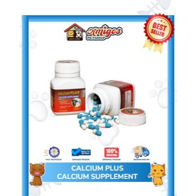 Jual Calcium Plus Calcium Supplement - Obat Kalsium Untuk Kucing dan ...