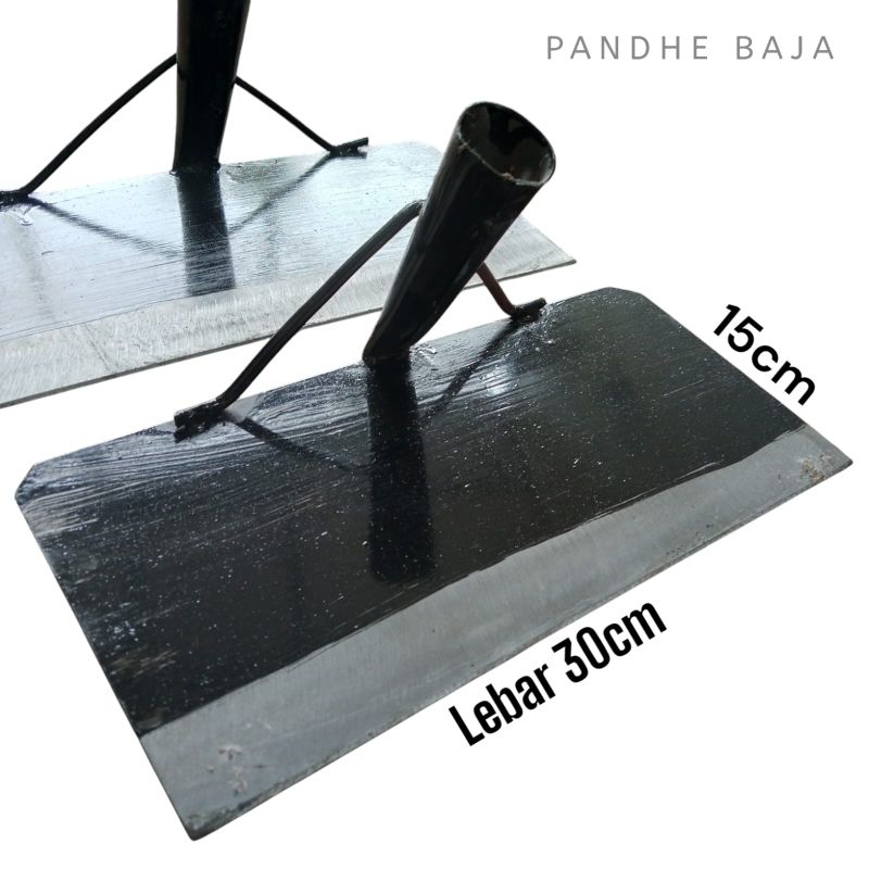 Jual Cangkul Lebar 30cm Model Corong Cangkul Kotoran Pacul Sampah Pacul ...