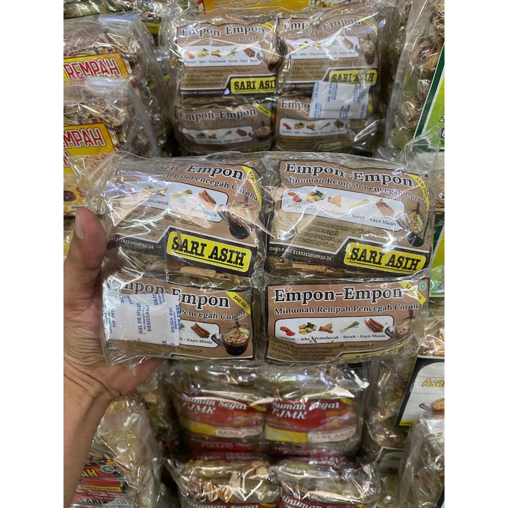 Jual Wedang Empon Empon Sari Asih Original Khas Solo (1 Pack isi 10 bks ...
