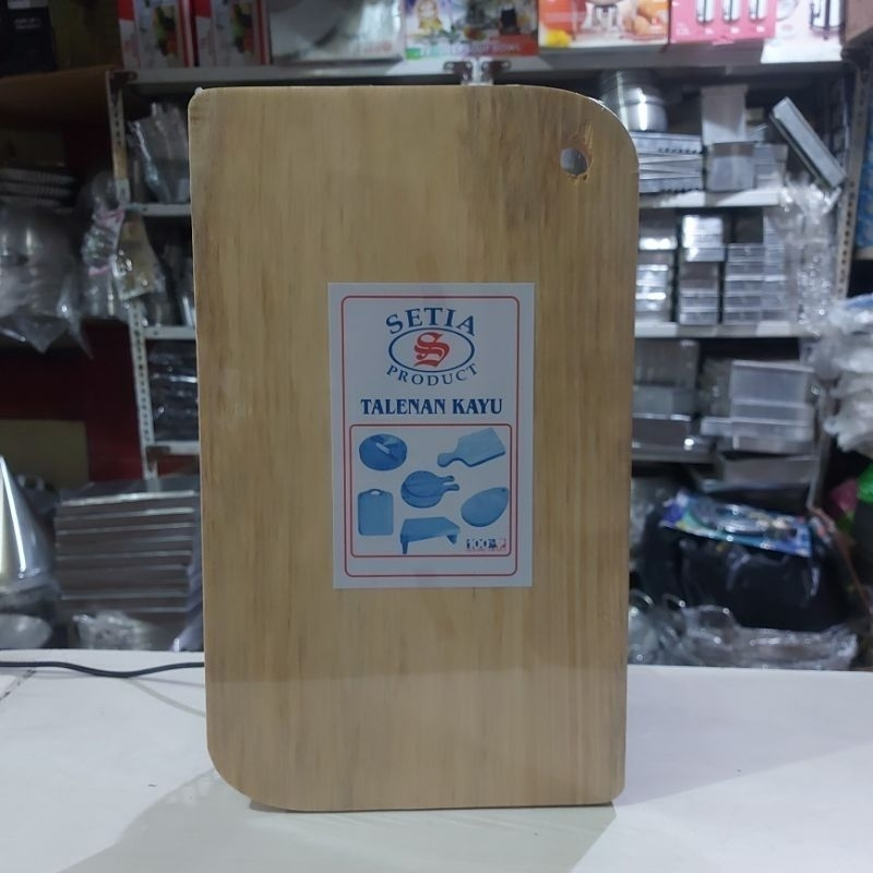 Jual Talenan Kayu Besar / Talenan Kayu Pinus Bentuk Nokia Tebal 26x13x1 ...