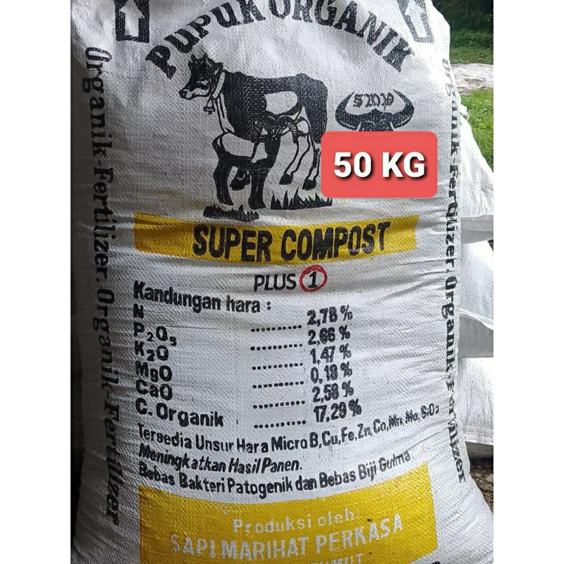 Jual Pupuk Kompos Organik Super Compost | Shopee Indonesia