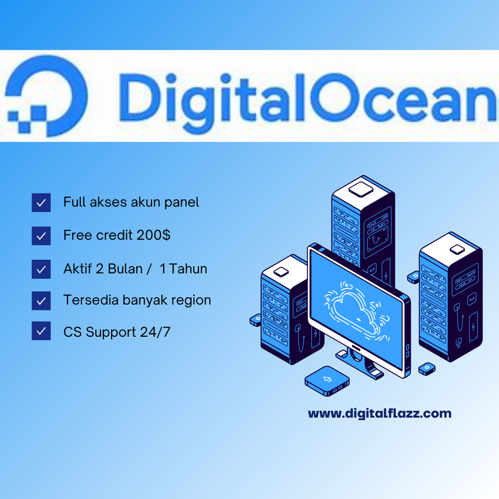 Jual Akun Panel Digital Ocean | Shopee Indonesia