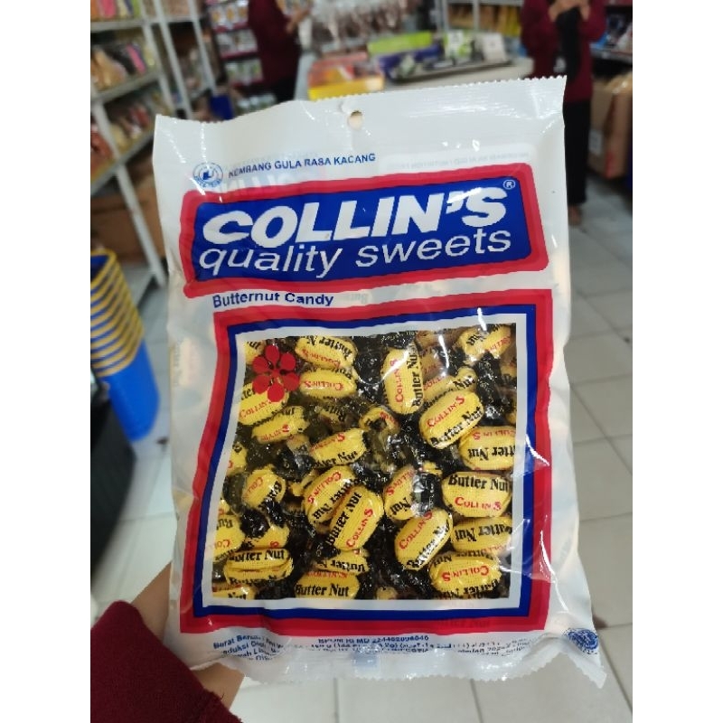 Jual PERMEN COLLIN'S QUALITY SWEETS//KEMBANG GULA RASA KACANG | Shopee ...