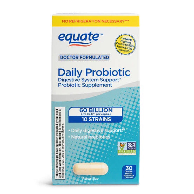 Jual equate daily probiotic Digestive System Support Probiotic ...