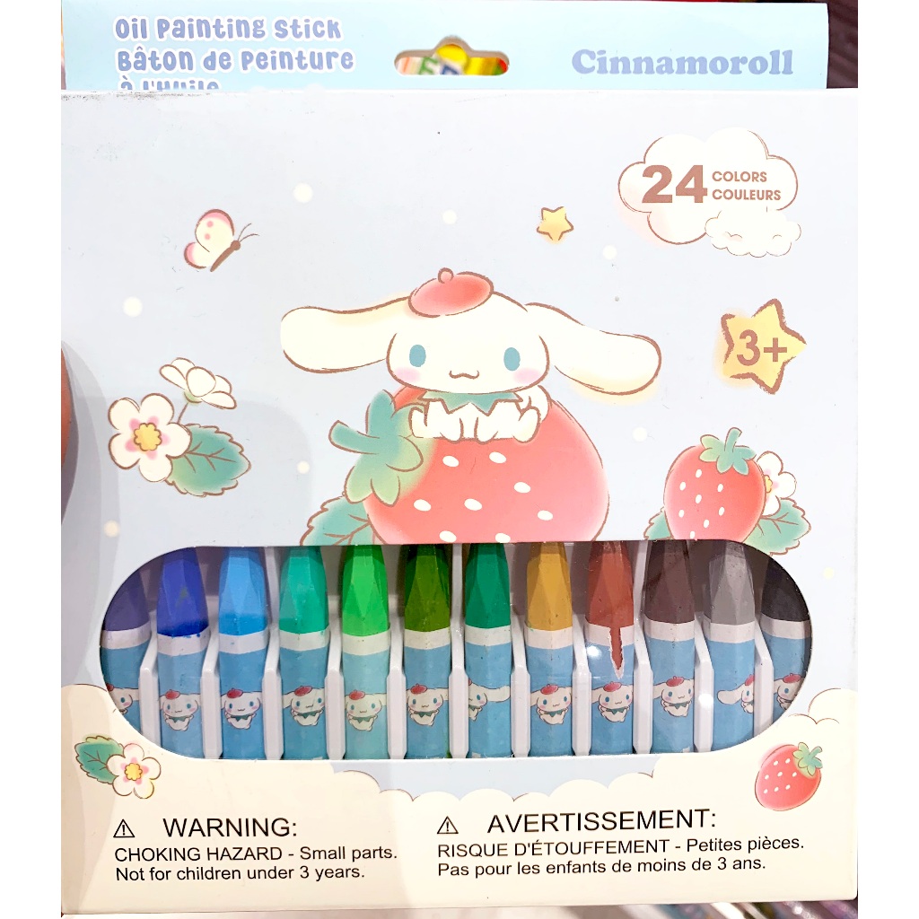 Jual Miniso Crayon Oil Painting Sanrio 24 warna | Shopee Indonesia