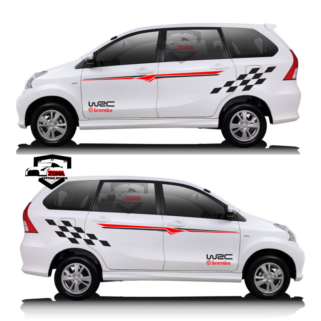 Jual sticker avanza cutting stiker avanza sticker list mobil toyota ...