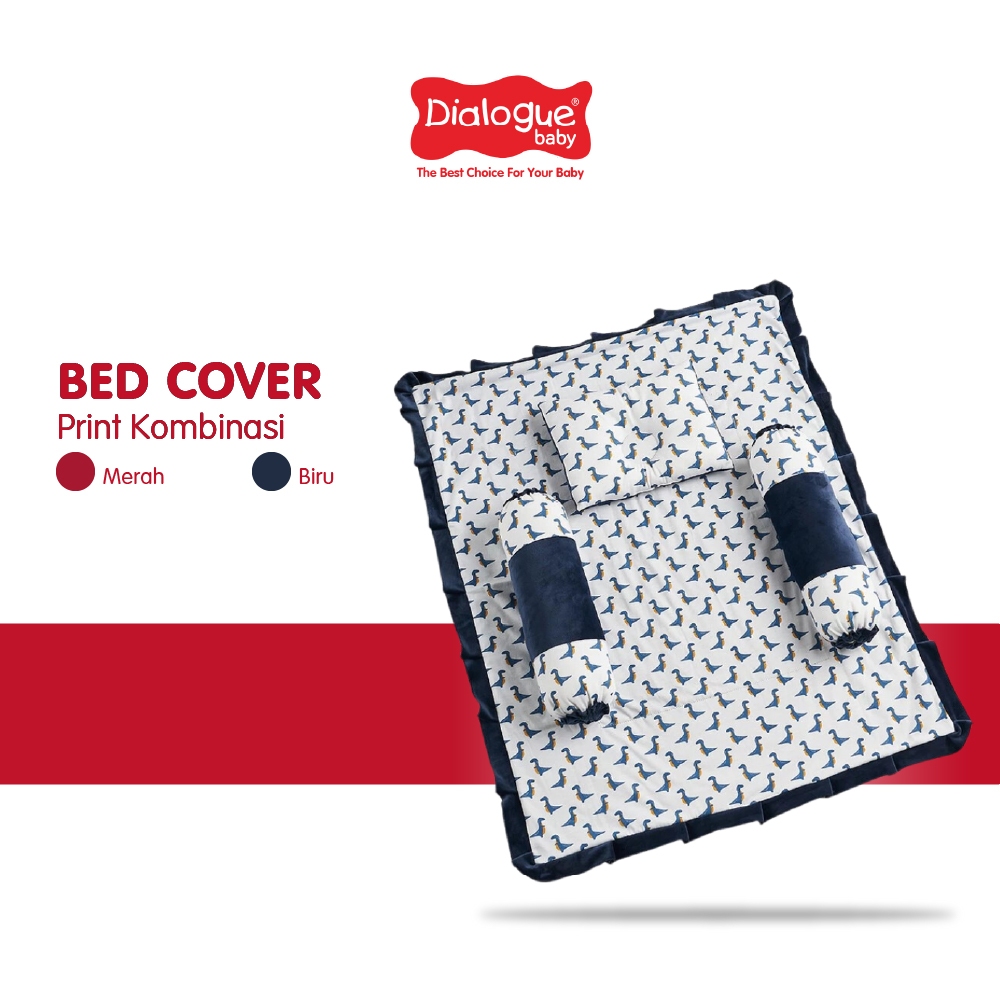Jual Dialogue Baby Bed Cover Bayi Print Kombinasi DGB6021 | Shopee ...