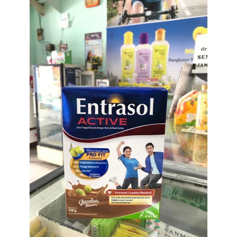 Jual ENTRASOL ACTIVE CHOCOLATE ( 150g ) | Shopee Indonesia