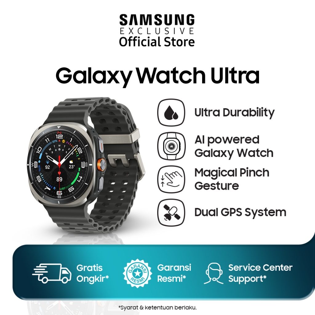 Jual Samsung Galaxy Watch Ultra - Titanium Silver | Shopee Indonesia