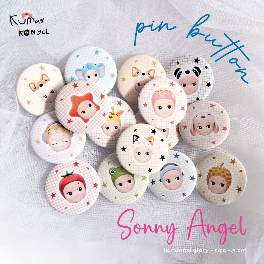 Jual PIN BUTTON SONNY ANGEL PIN AESTHETIC LUCU PIN PENITI | Shopee ...