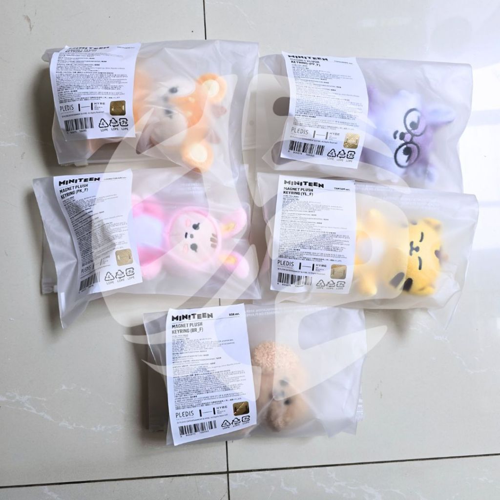 Jual [READY] Seventeen Miniteen Plush Keyring Magnet Merch Merchandise ...