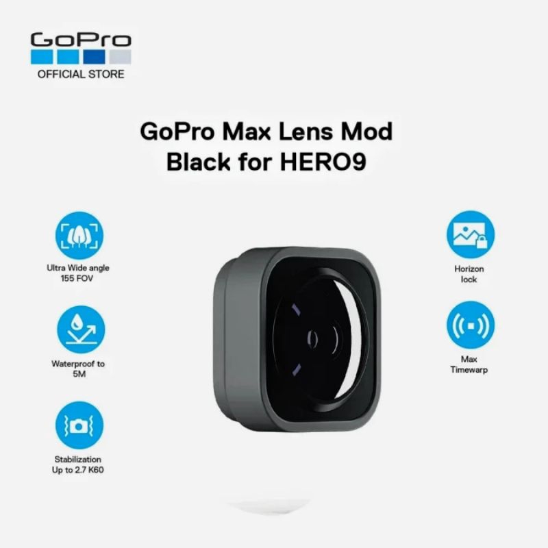 Jual GoPro Max Lens Mod for HERO9 | Shopee Indonesia