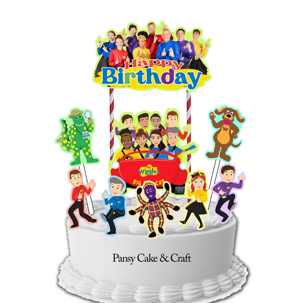 Jual Cake topper The Wiggles | Shopee Indonesia