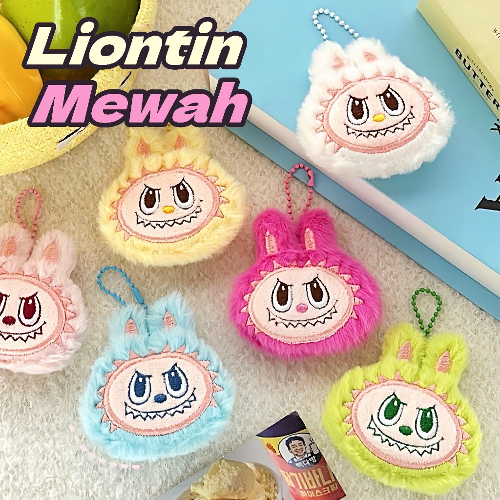 Jual [Ready] Labubu Keychain Gantungan Kunci Labubu Viral Muka Karet ...