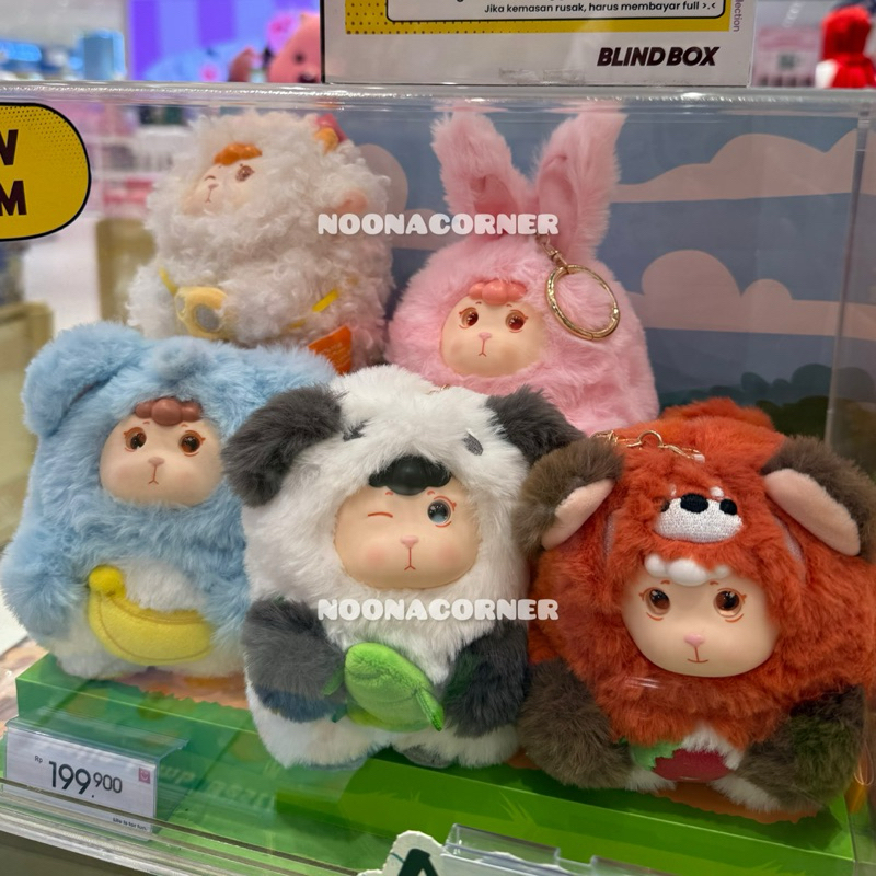 Jual Miniso x Bestie Lamb ‼️ Blind Box Keychain Plush Friend Sheep ...
