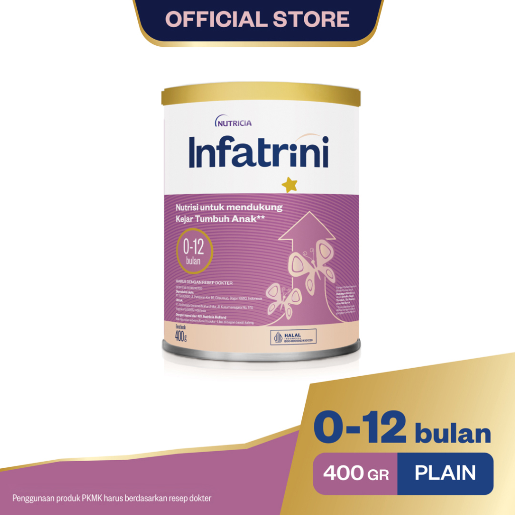 Jual Infatrini Powder 400 g Formula Bayi Tinggi Kalori | Shopee Indonesia