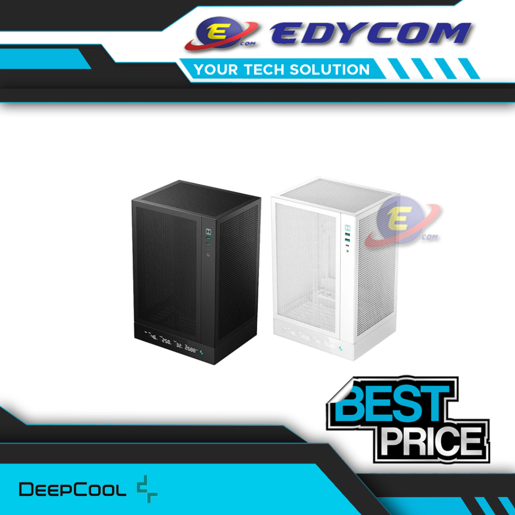 Jual CASE DEEPCOOL CH170 DIGITAL - Mini ITX Mesh Panel | Shopee Indonesia