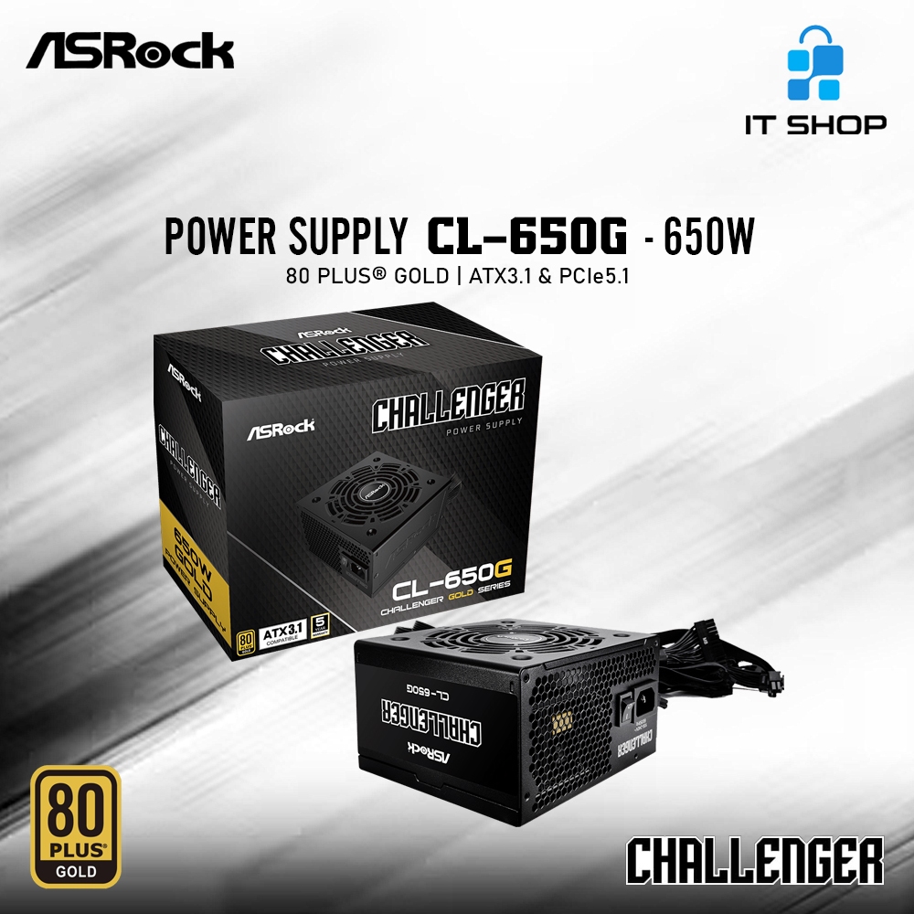 Jual Asrock Power Supply CL-650G 650W Gold by EMD | Shopee Indonesia