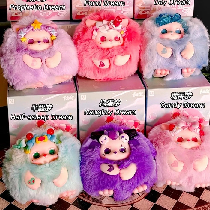 Jual Funii furry cloud dream island plush toy Blind Box | Shopee Indonesia