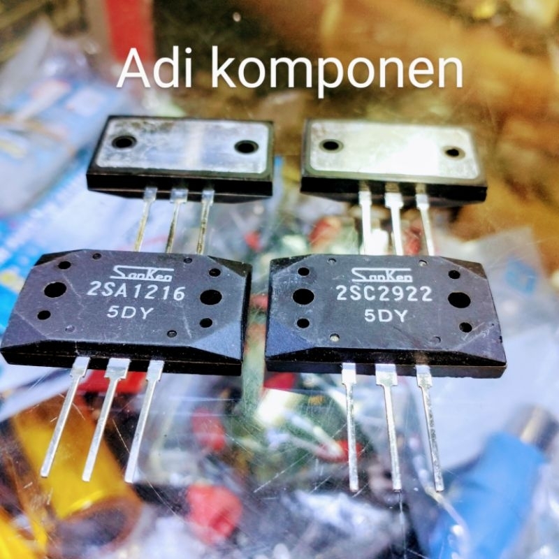 Jual 1SET SANKEN 5DY 2SA1216 2SC2922 RRT FREE MIKA 2set | Shopee Indonesia