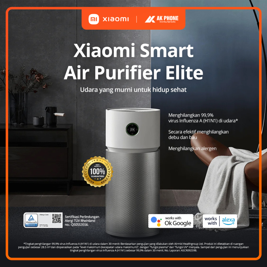 Jual Xiaomi Smart Air Purifier Elite Garansi Resmi (AK PHONE JAMBI ...
