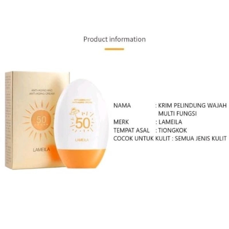 Jual (NEW COD) Sunblock/Sunscreen/UV Cream SPF 50+++ Anti Aging ...