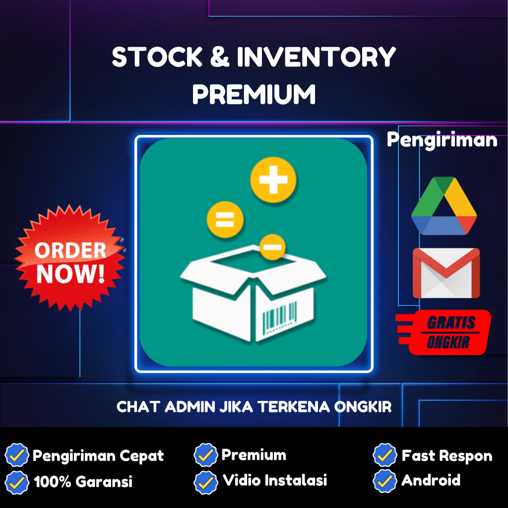 Jual Stok & Inventory Premium Untuk Melacak Persediaan Produk Dan ...